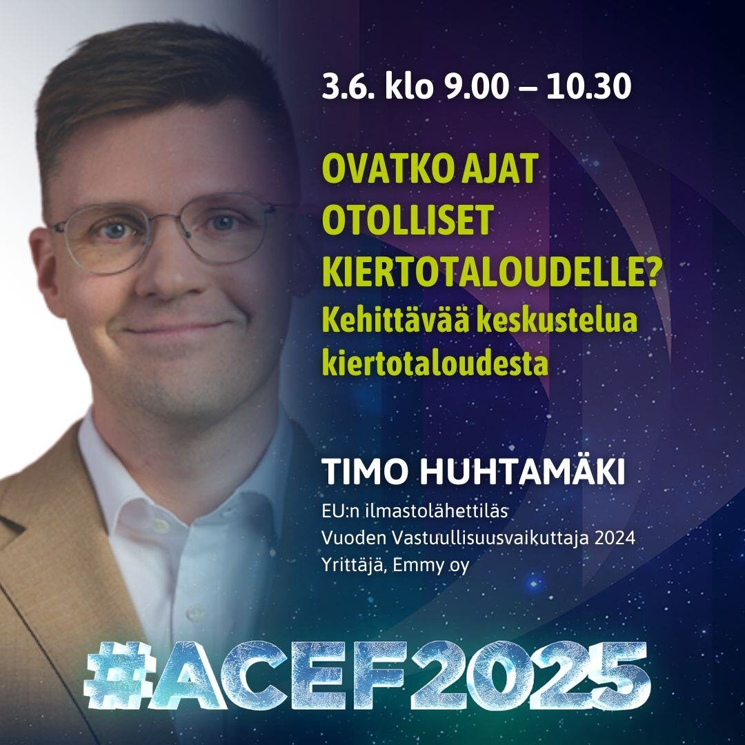 ACEF kiertotaloustapahtuma